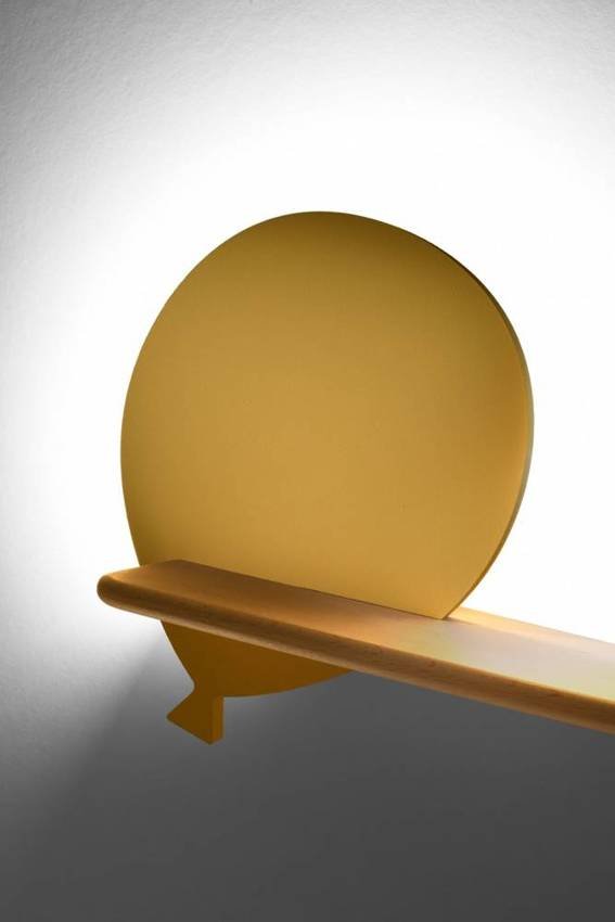 Lampa Kinkiet Półeczka 5W Led 4000K Iq Kids Balloon Złoty 21-85108 ...