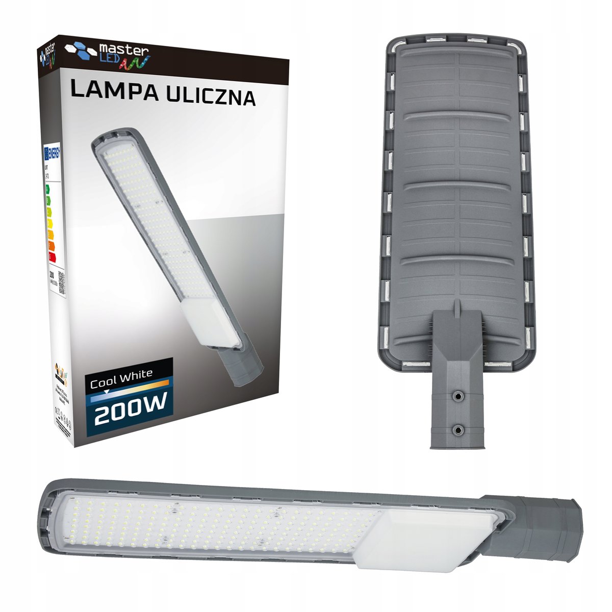 LAMPA Latarnia LED ULICZNA 200W IP65 5000K 20000lm - MasterLED | Sklep ...