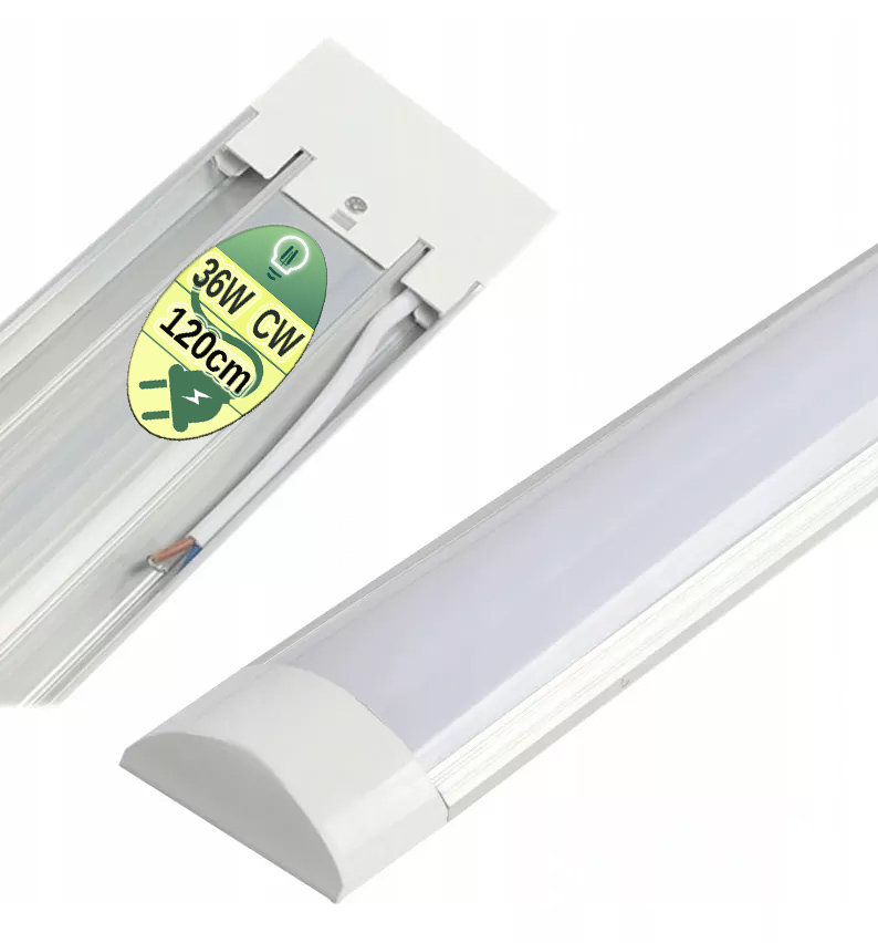 Lampa LED 36W oprawa 120cm panel świetlówka zimna - LED-ONE | Sklep ...