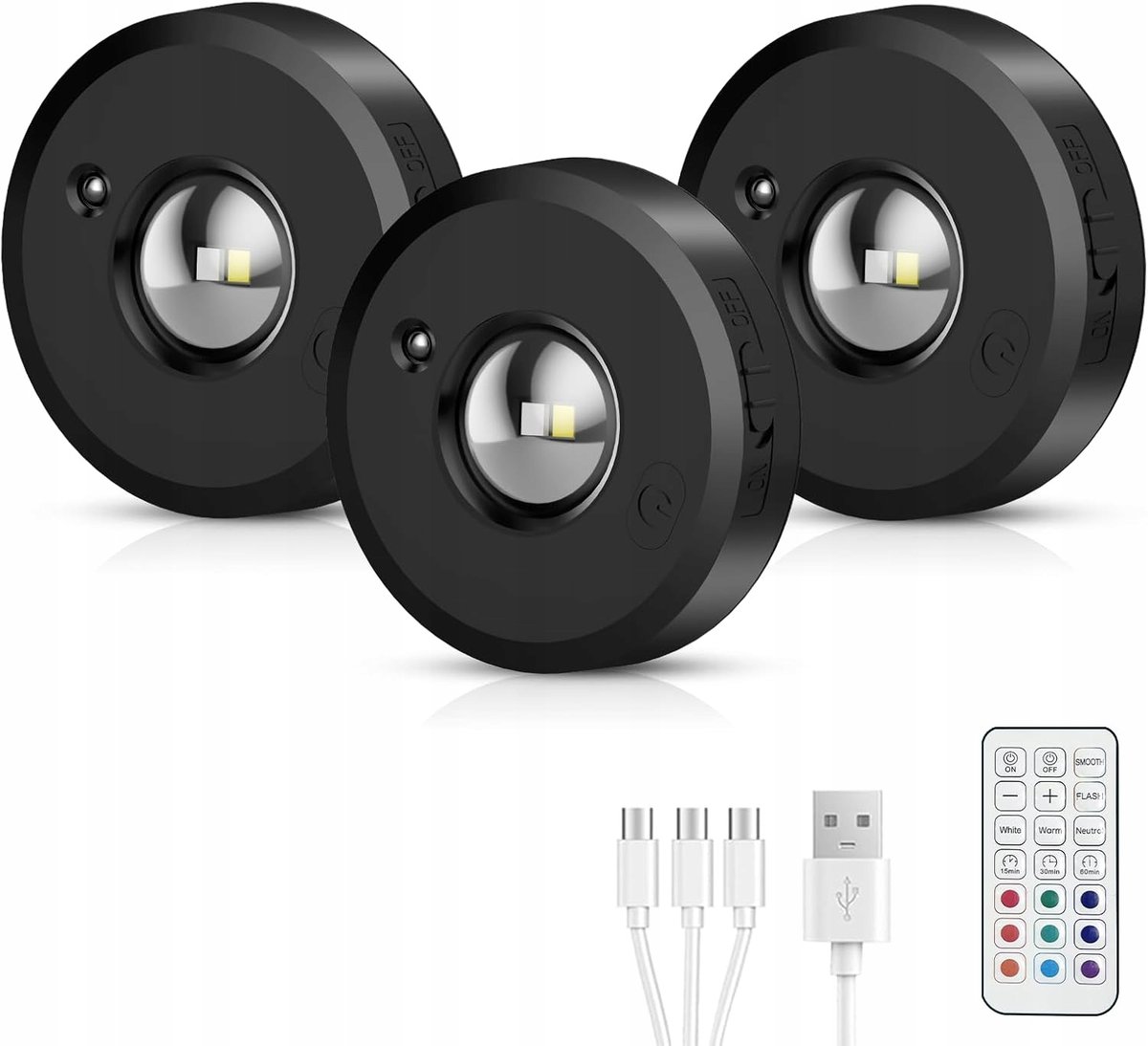 Lampa LED podszafkowa bezprzewodowa zenlavia czujnik ruchu - brak ...