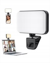 Lampa LED Selfie na Telefon Laptop | Mini Panel Światała do Zdjęć i ...