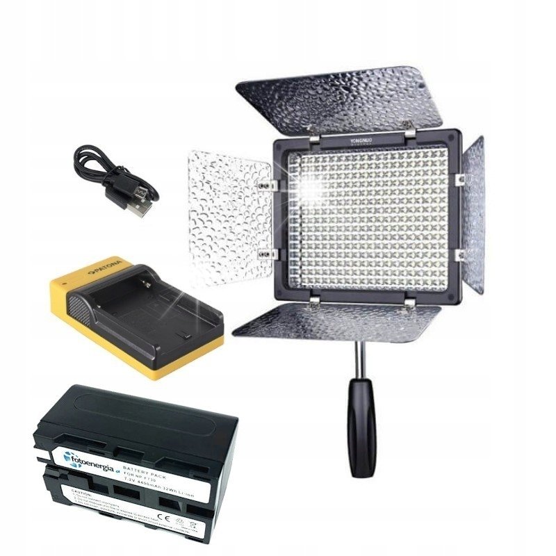 Lampa LED Yongnuo YN300 III - WB (5600 K) - Inna marka | Sklep EMPIK.COM