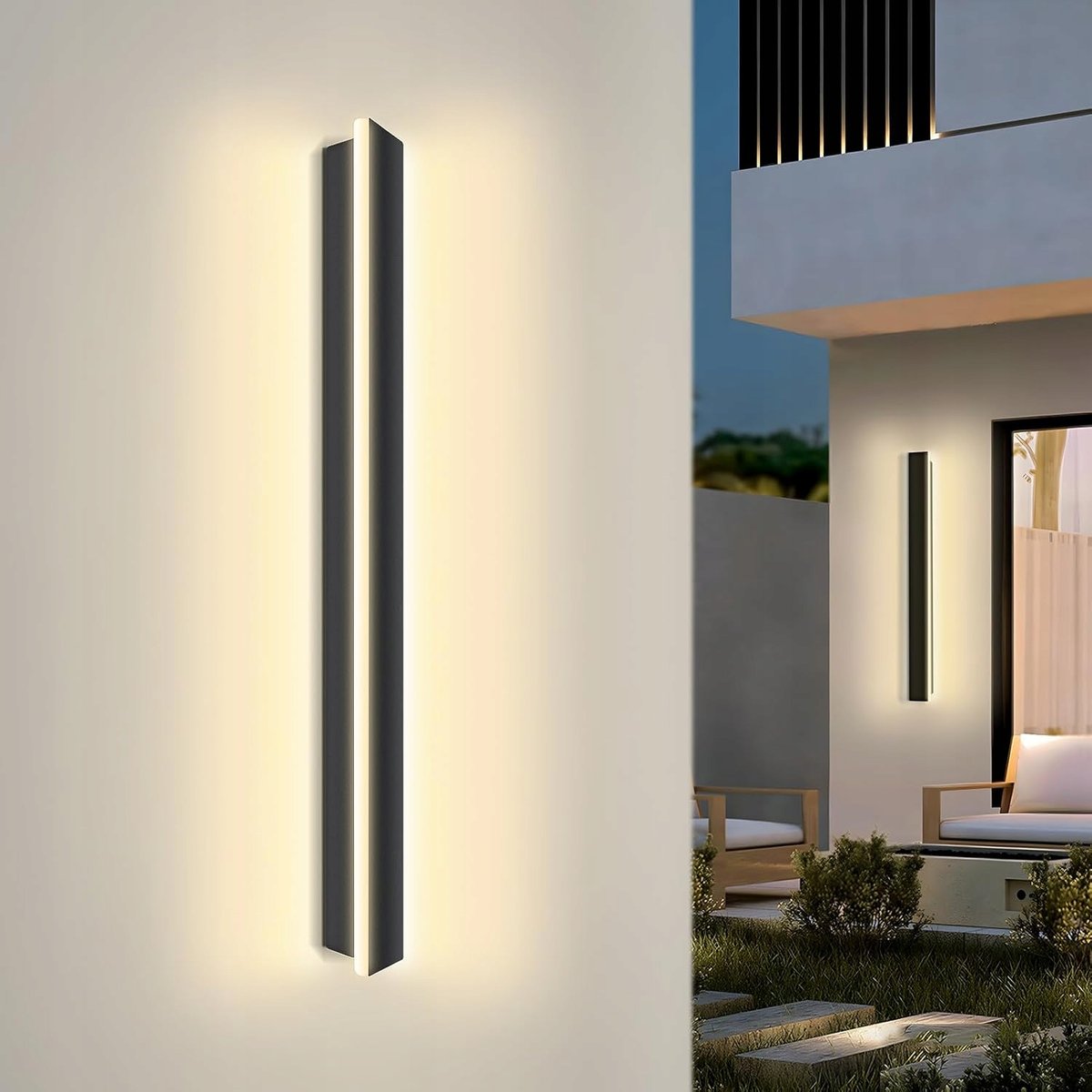 Lampa Led Zewnętrzna Kinket Elewacyjna Ścienna 32 k Wodoszczelna IP65 ...