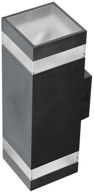 Lampa naścienna kinkiet Jason AZ5224 square podłużny szary - AZzardo ...