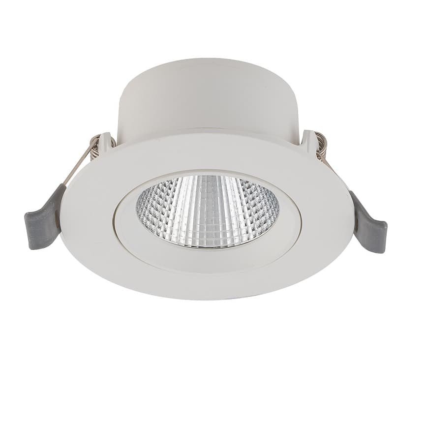 Lampa Punktowa Sufitowa Egina 10546 Nowodvorski Led 5W 3000K Srebrna Biała - Nowodvorski | Sklep ...