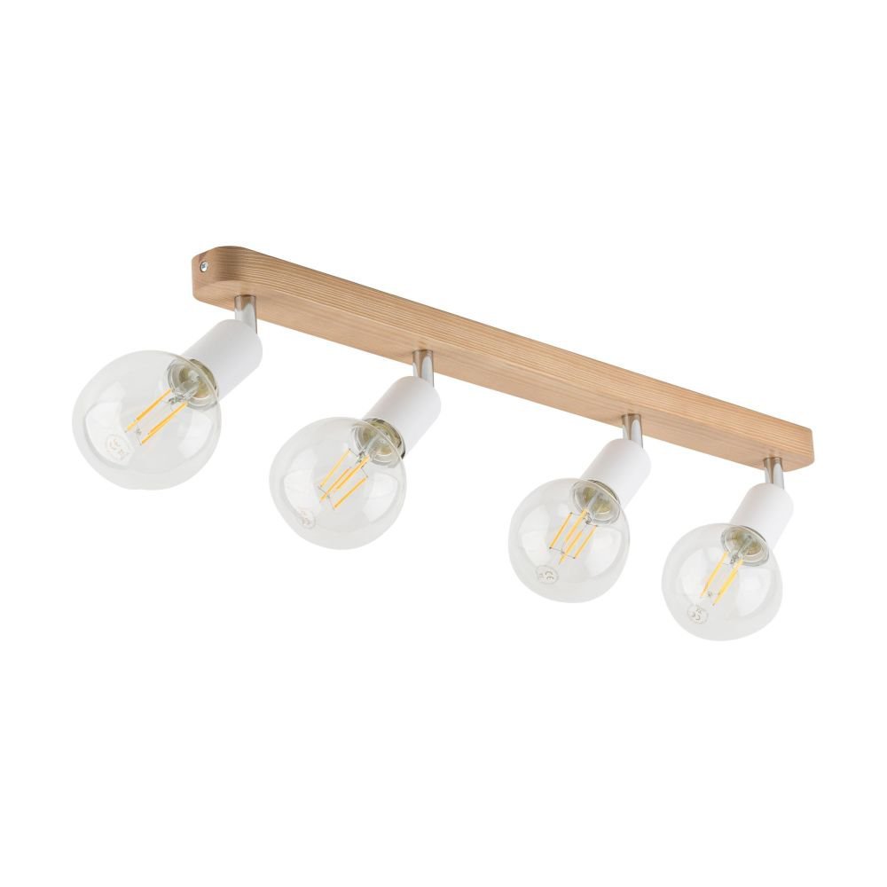 Lampa reflektor spot SIMPLY WOOD WHITE 4751 TK Lighting - TK Lighting ...