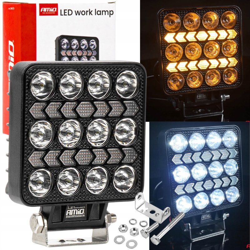 Lampa Robocza Halogen Led Naświetlacz Reflektor Pozycyjne Awl75 36w 12v ...