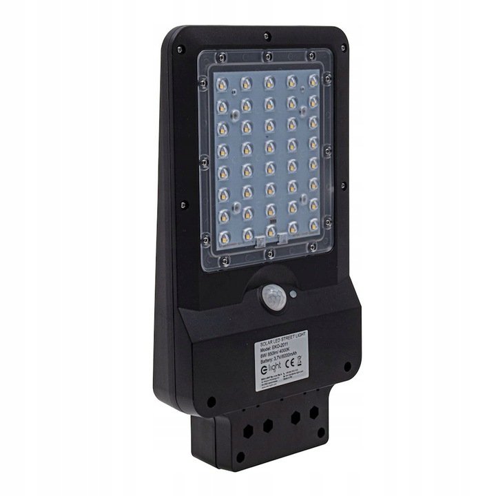 Lampa solarna EKO-LIGHT Street, 8 W, 4000 K, 35,1x19,3x5 cm - Eko-Light ...