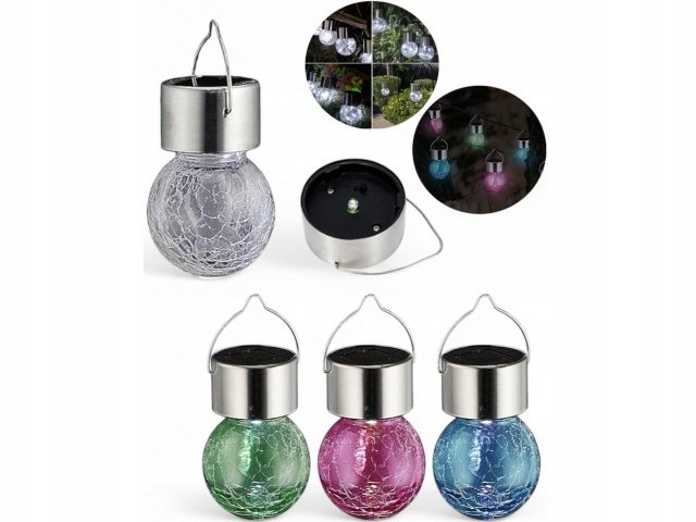 lampa solarna ogrodowa led Crackle Ball sol2561123 - ZDTRADING | Sklep ...