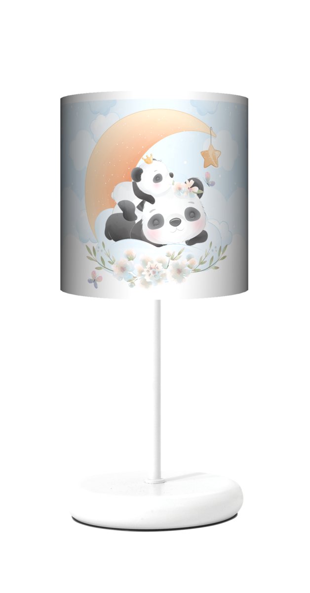 Lampa stojąca EKO - Cute Panda (niebieska) - Inna marka | Sklep EMPIK.COM