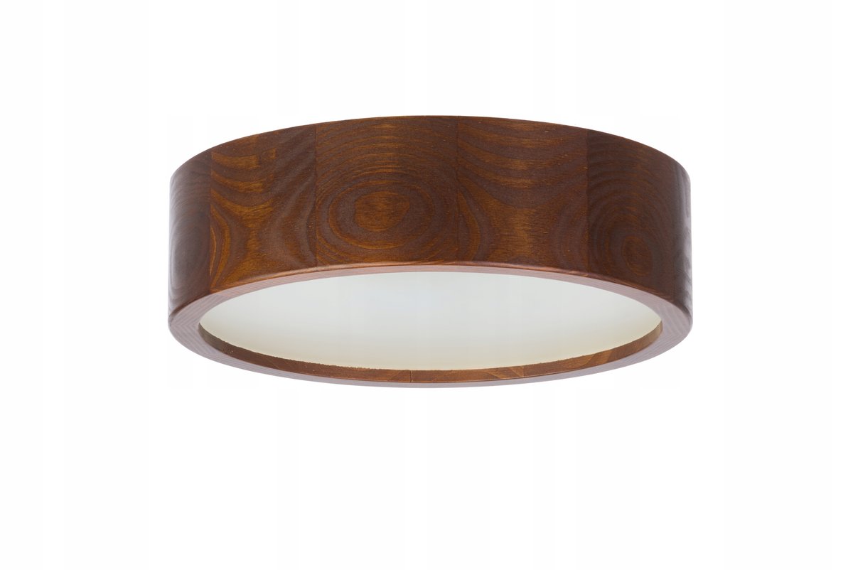 Lampa Sufitowa Leja Plafon Fi 275 Orzech Włoski - Stolarnia PIKA | Sklep EMPIK.COM