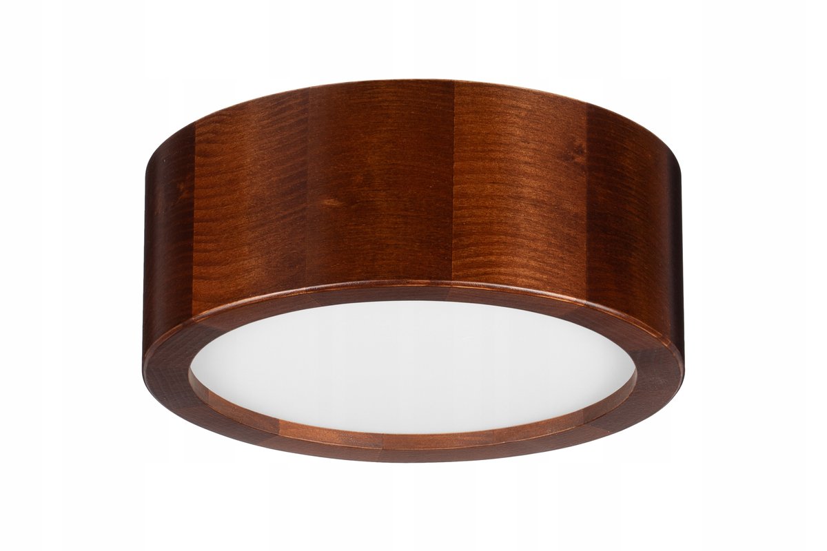 Lampa sufitowa LEJA Plafon fi200 ORZECH do salonu kuchni łazienki STYLOWA - Stolarnia PIKA ...