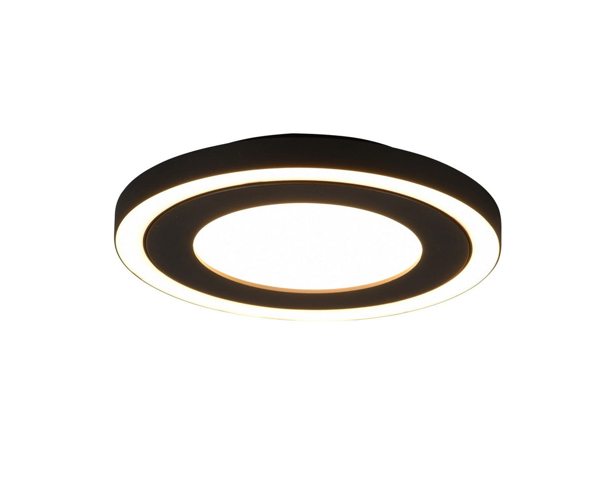 Lampa sufitowa nowoczesna wbudowany LED CARUS czarny RL R67222032 - RL ...