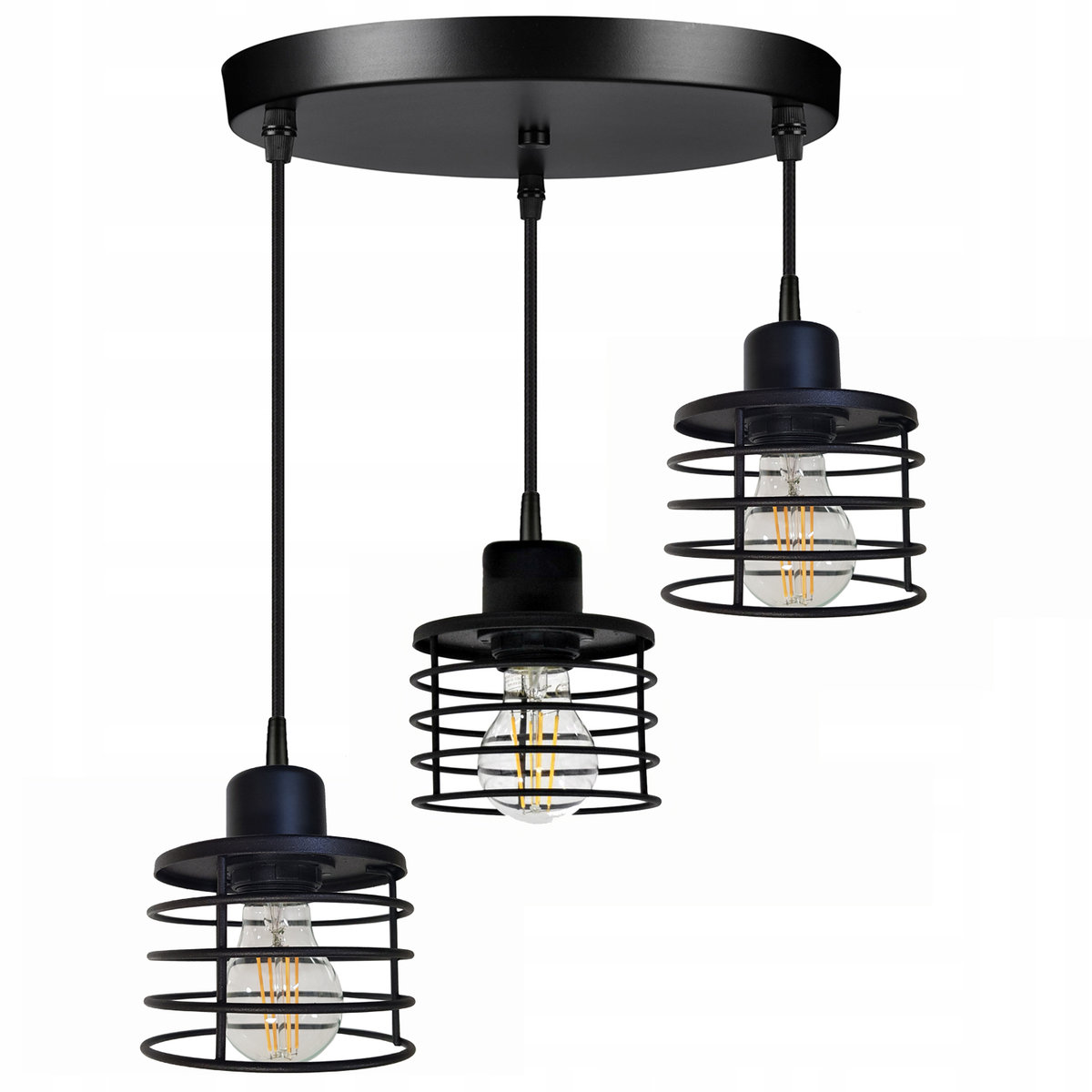 LAMPA SUFITOWA PLAFON ŻYRANDOL LOFT ZWIS LED RETRO - LED-ONE | Sklep ...