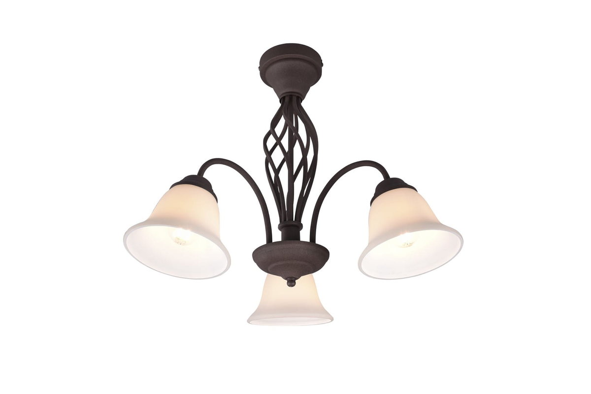 Lampa sufitowa RUSTICA miedziany Trio 601000324 - Trio | Sklep EMPIK.COM