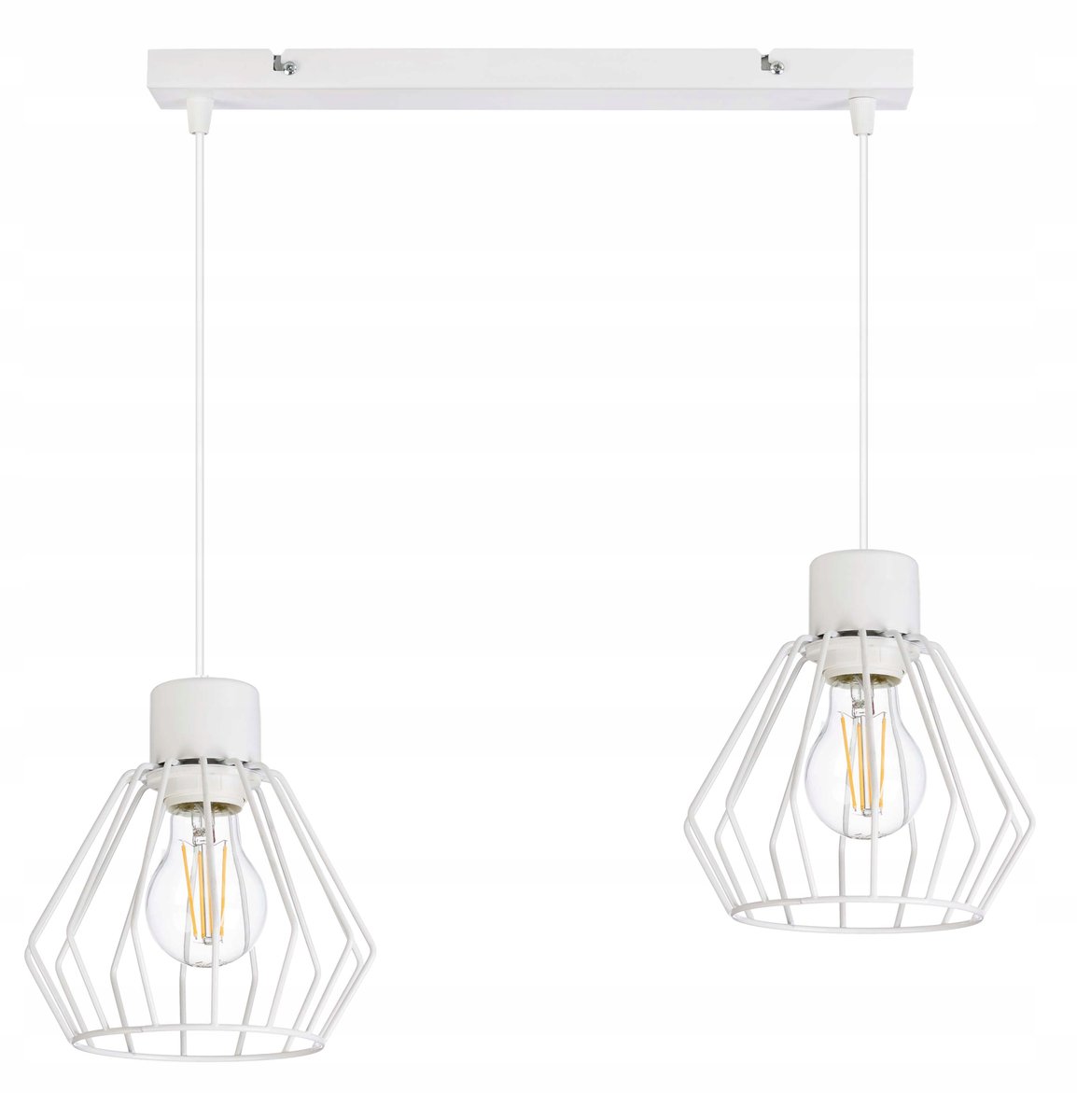 LAMPA sufitowa WISZĄCA ZWIS E27 żyrandol loft DRUT - LED-ONE | Sklep EMPIK.COM