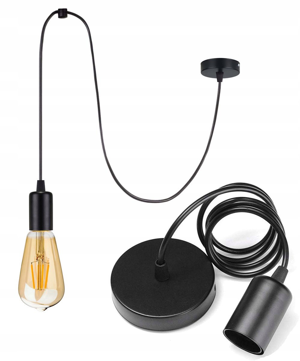LAMPA sufitowa wisząca ZWIS Edison Loft E27 PAJĄK - LED-ONE | Sklep ...