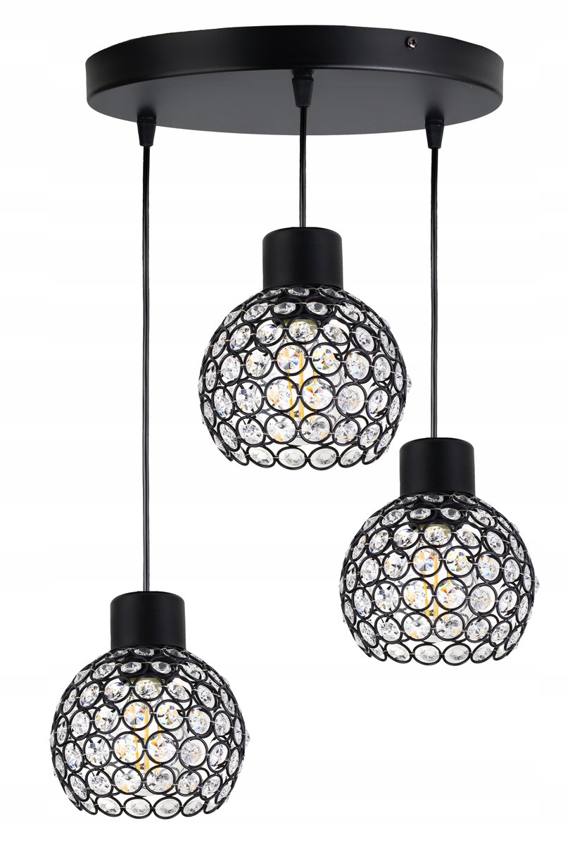 LAMPA sufitowa wisząca ZWIS ŻYRANDOL KRYSZTAŁ Loft - LED-ONE | Sklep EMPIK.COM