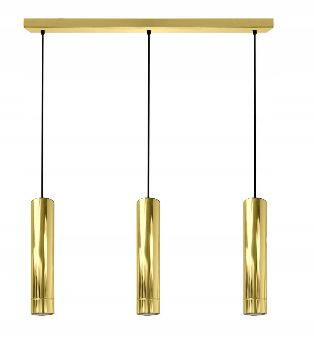 lampa sufitowa wisząca żyrandol tuba gold 20-3 led - Komat | Sklep ...