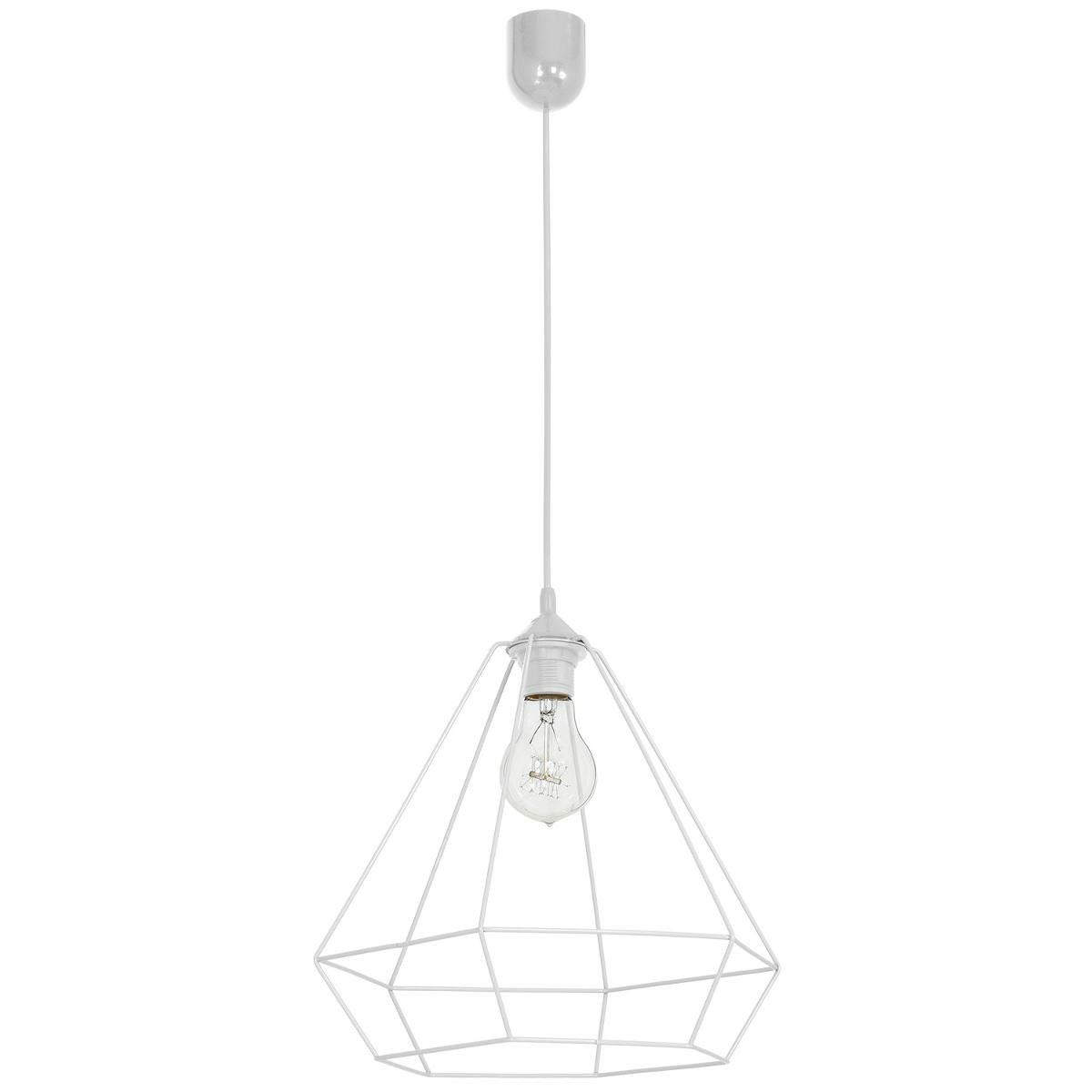 Lampa wisząca DECOLAND Alma, biała, 60 W, 90x35 cm - Decoland | Sklep ...