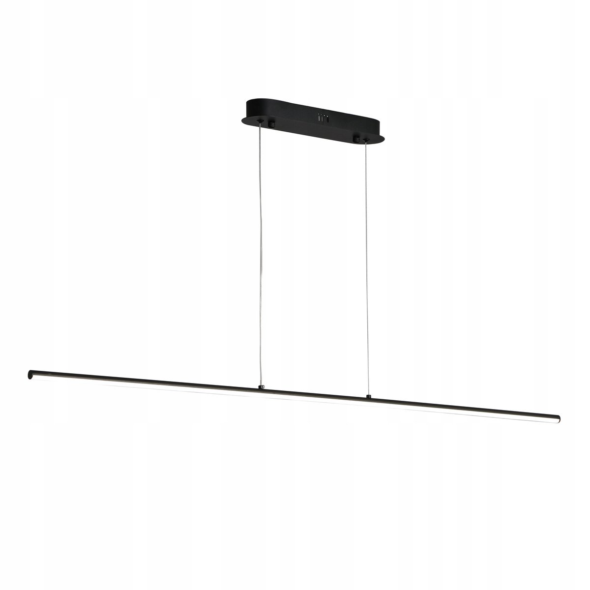 Lampa wisząca LED długa nad stół nowoczesna liniowa do jadalni 100cm ...