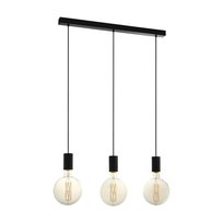 Lampa wisząca EGLO Amsfield, 60 W, E27, brązowa, 110x38x38 cm - Eglo ...
