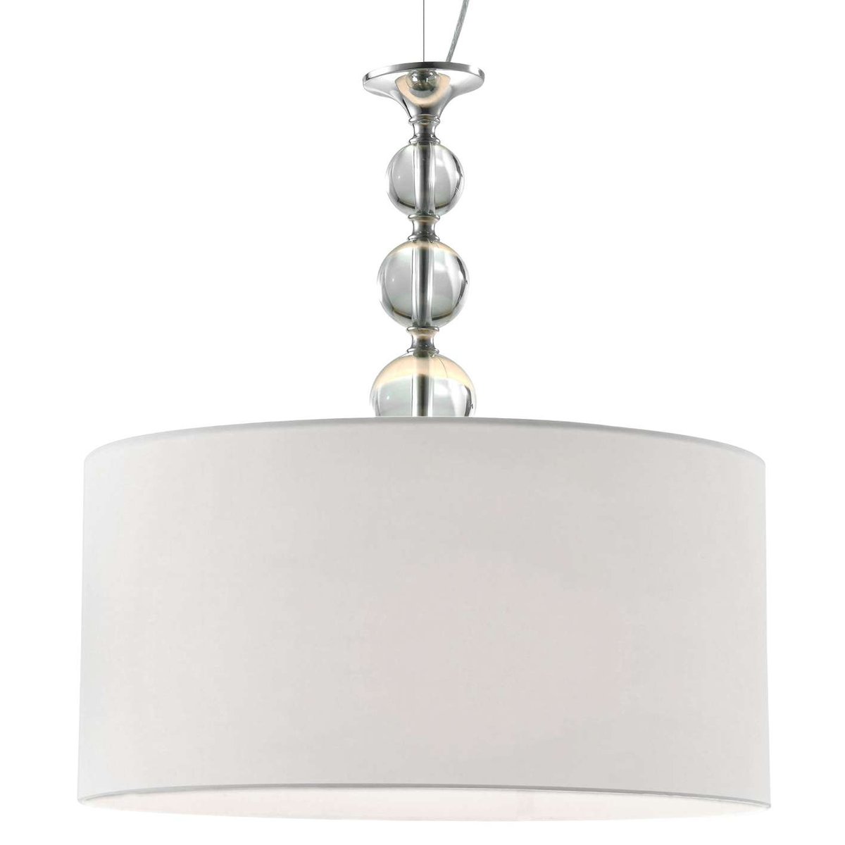 Lampa wisząca REA RLD93163-1W Zuma Line okrągła OPRAWA zwis abażurowy ...