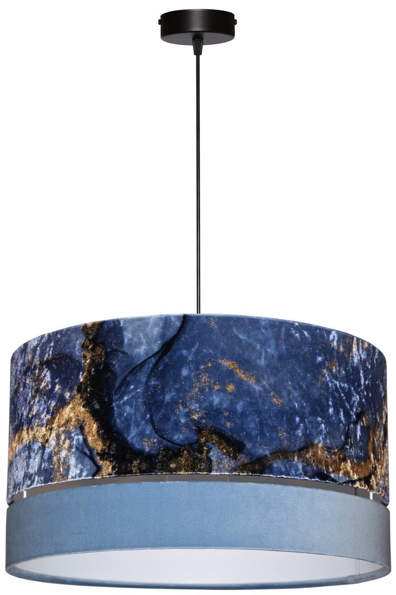 LAMPA Wisząca Sufitowa ZWIS ŻYRANDOL ABAŻUR 40/22 cm GEODY 03 PANCA ...