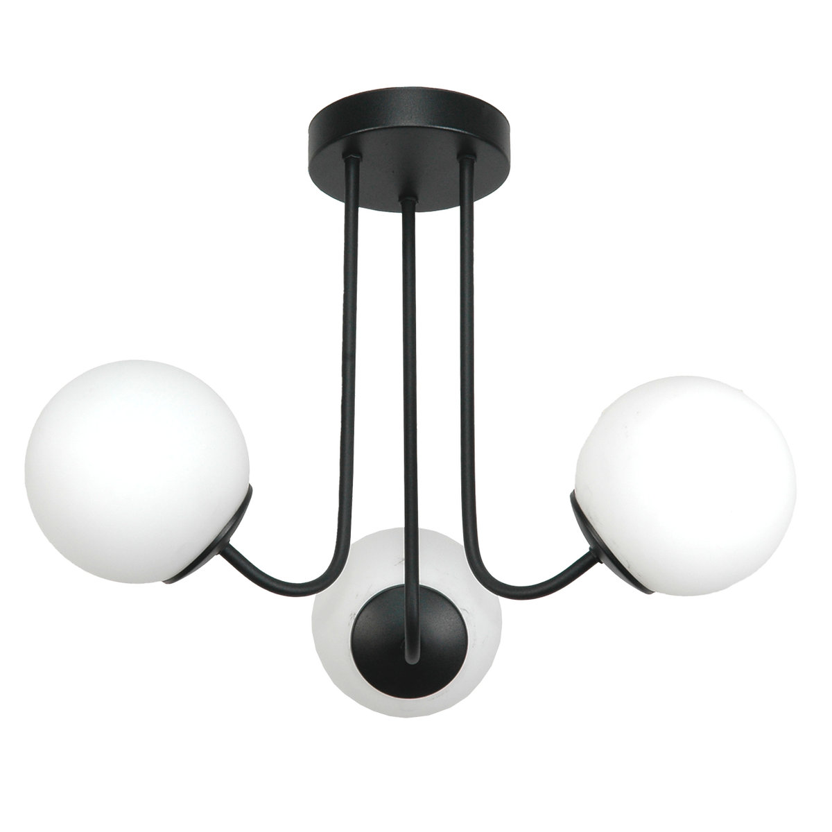 Lampa Wisząca Sufitowa Żyrandol Led do Sypialni Kube Białe Nowoczesna ...