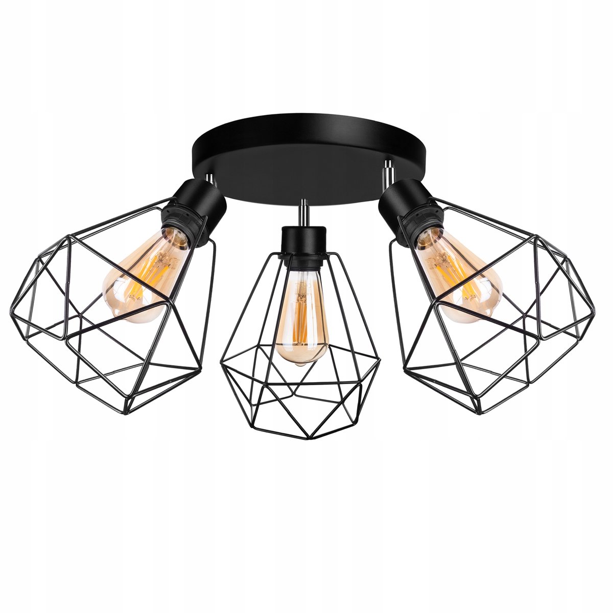 LAMPA WISZĄCA SUFITOWA ŻYRANDOLPlafon BRYLANT LOFT - INECT | Sklep EMPIK.COM