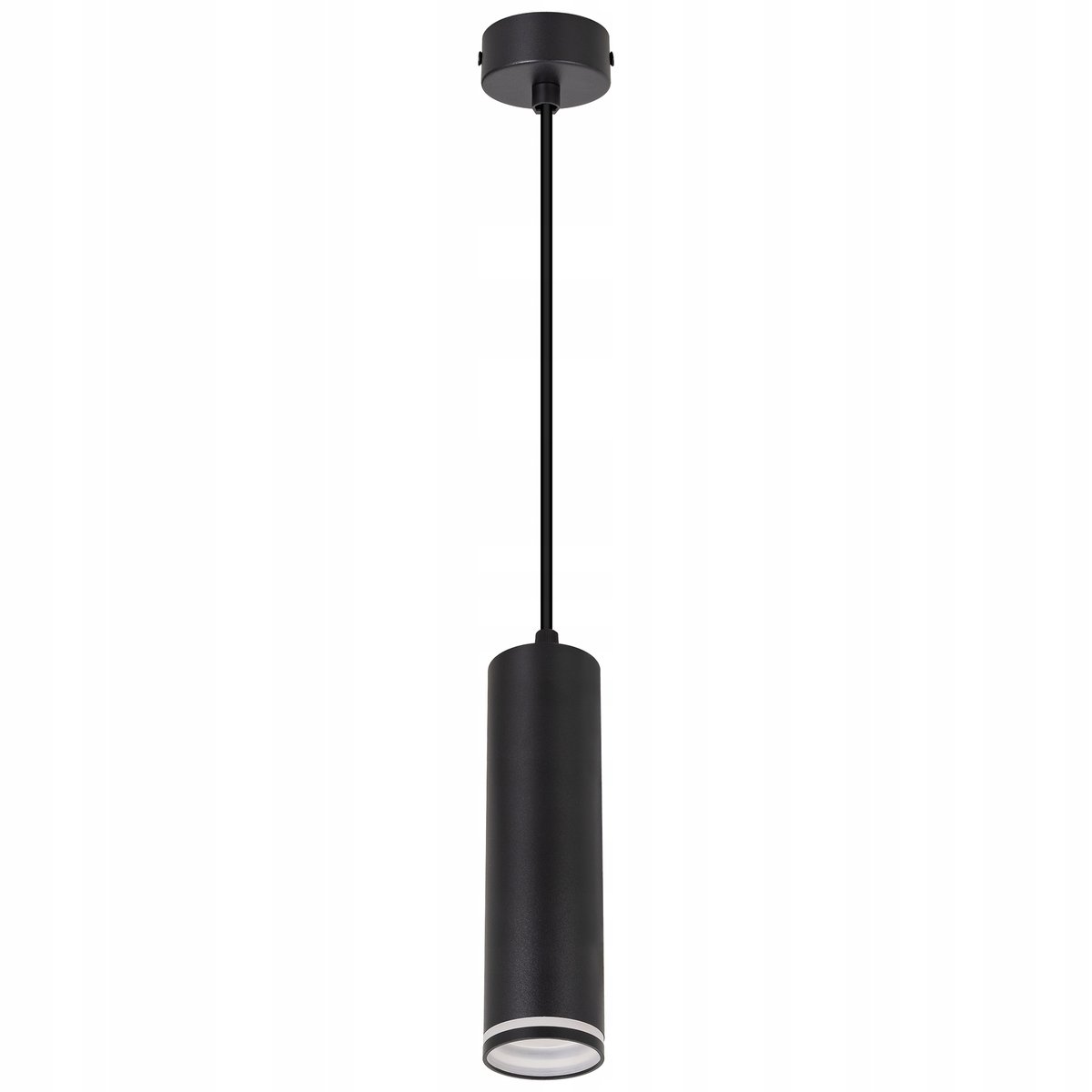 Lampa Wisząca TUBA sufitowa LED czarna 1m żyrandol OPRAWA do kuchni ...