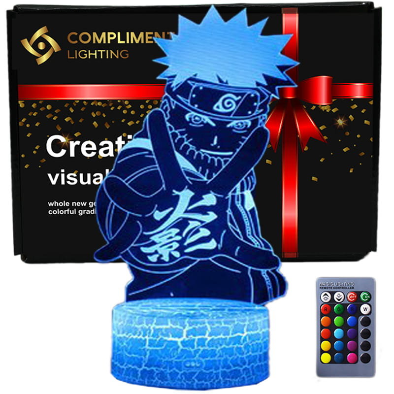 Lampka 3D nocna led usb Naruto Anime Manga - Compliment | Sklep EMPIK.COM