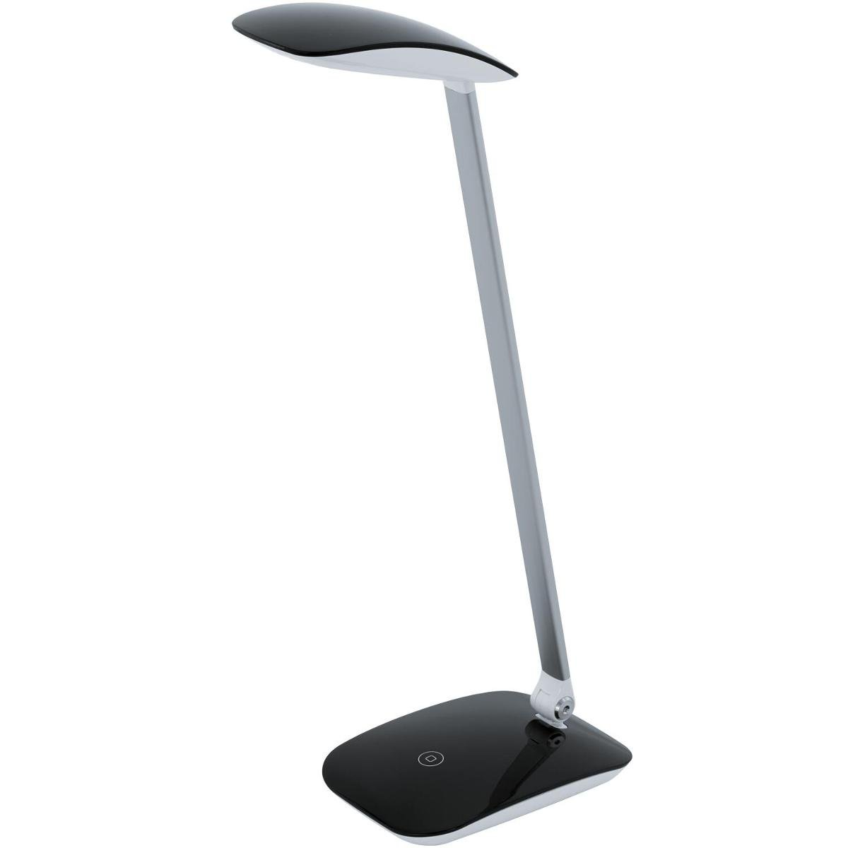 Lampka biurkowa EGLO Cajero 95696, LED, czarna - Eglo | Sklep EMPIK.COM