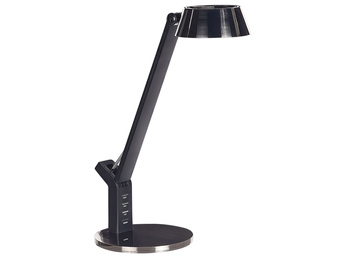 Lampka biurowa, Ledowa, metalowa z portem USB - Beliani | Sklep EMPIK.COM