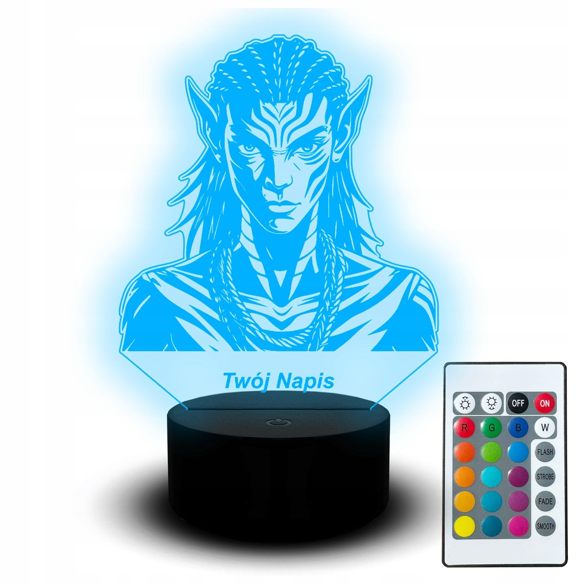 Lampka Led Biurkowa Grawer Statuetka Na Biurko Awatar Avatar Film Bajka ...