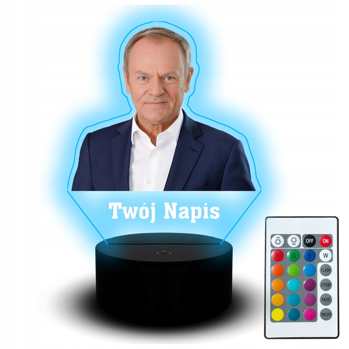 Lampka Led Statuetka Polityka Premier Donald Tusk Koalicja Obywatelska ...