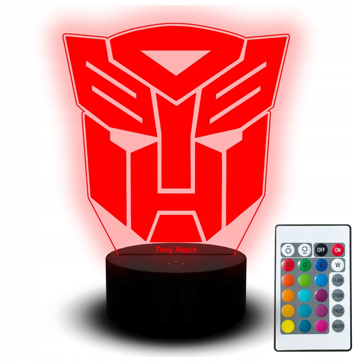 Lampka Led Transformers Statuetka Grawer Film Bajka Dla Dziecka - Inna ...