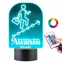 Lampka na Biurko Statuetka Led Awans Gratulacje - Plexido | Sklep EMPIK.COM
