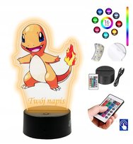 Lampka na biurko UV Charmand Pokemony LED PLEXIDO - Plexido | Sklep ...