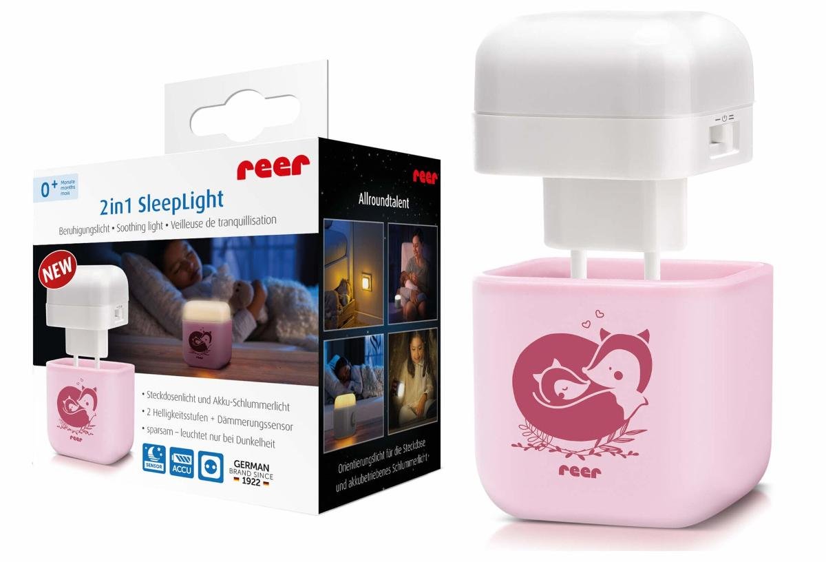 Lampka nocna LED 2w1 0,1W czujnik zmierzchu REER - Reer | Sklep EMPIK.COM