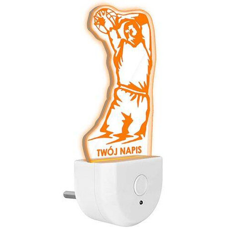 Lampka Nocna LED dla Dzieci KOSZYKÓWKA KOSZYKARZ kontaktu gniazdka CZUJNIK - Upominki.pl | Sklep ...