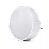 Lampka nocna LED okrągła wtykana do gniazdka z czujnikiem zmierzchu - Aigostar | Sport Sklep ...