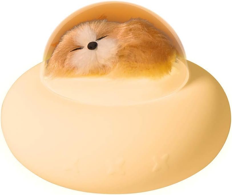 Lampka nocna LED z ładowaniem USB, lampa w kształcie statku kosmicznego ...