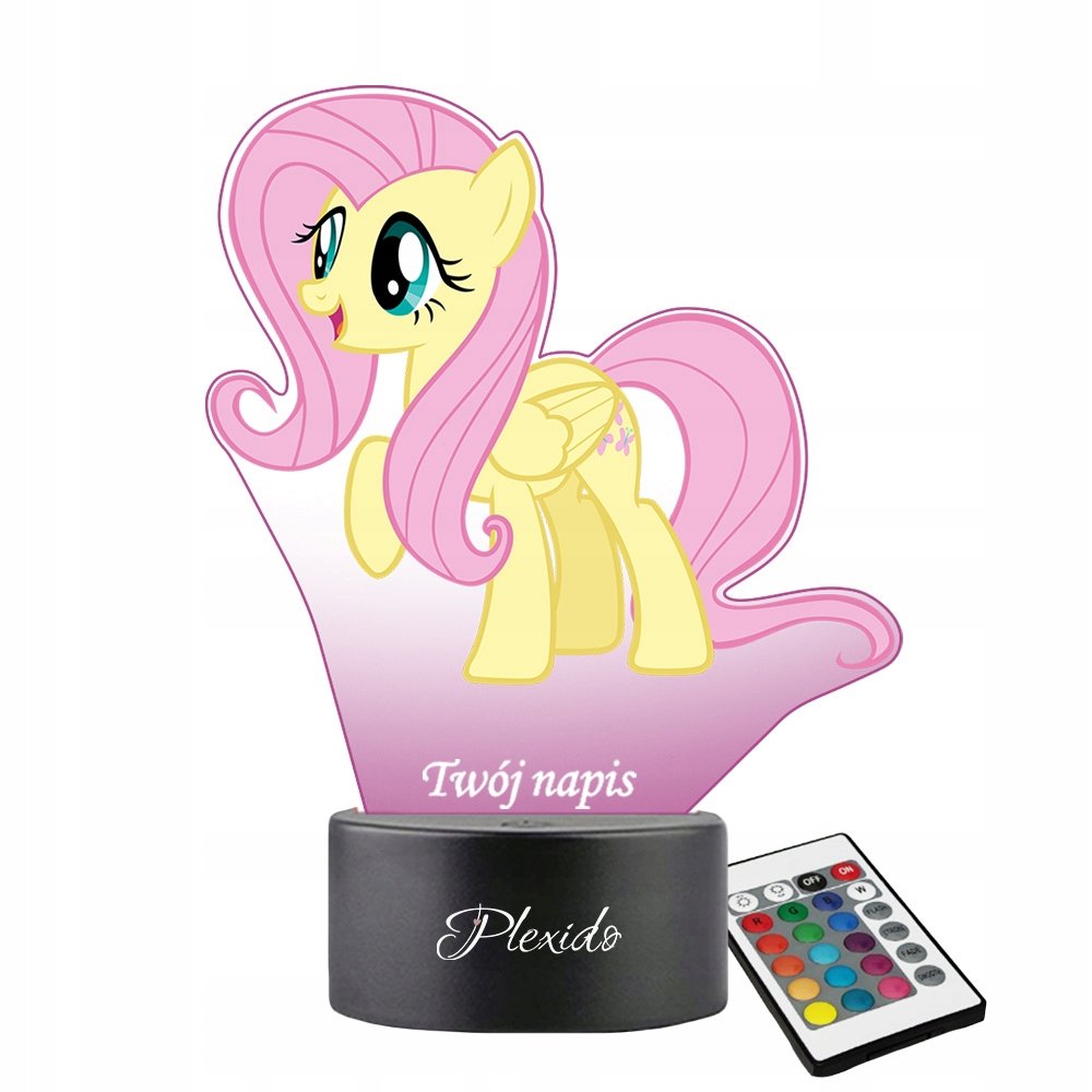 Lampka Nocna z Nadrukiem UV LED Bajka Dla Dzieci My Little Pony ...