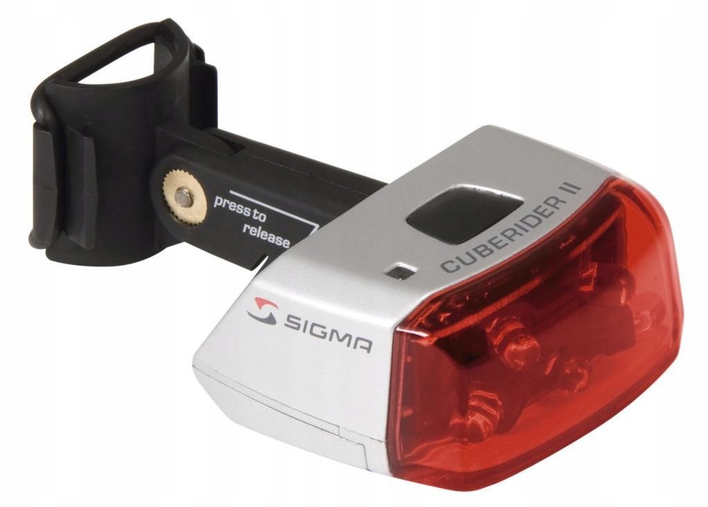 Lampka rowerowa tylna bez baterii SIGMA Cuberider II - inna (Inny ...