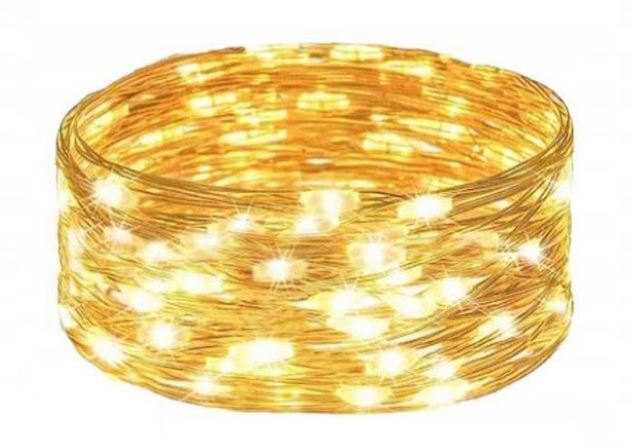 Lampki 200 led ciepłe białe światło 20m - Inna marka | Sklep EMPIK.COM