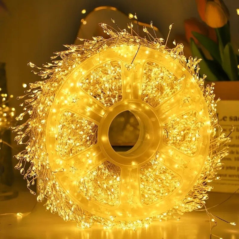 lampki choinkowe Girlanda LED 30m 1000 led 3000k ciepły IP44 - Inna ...