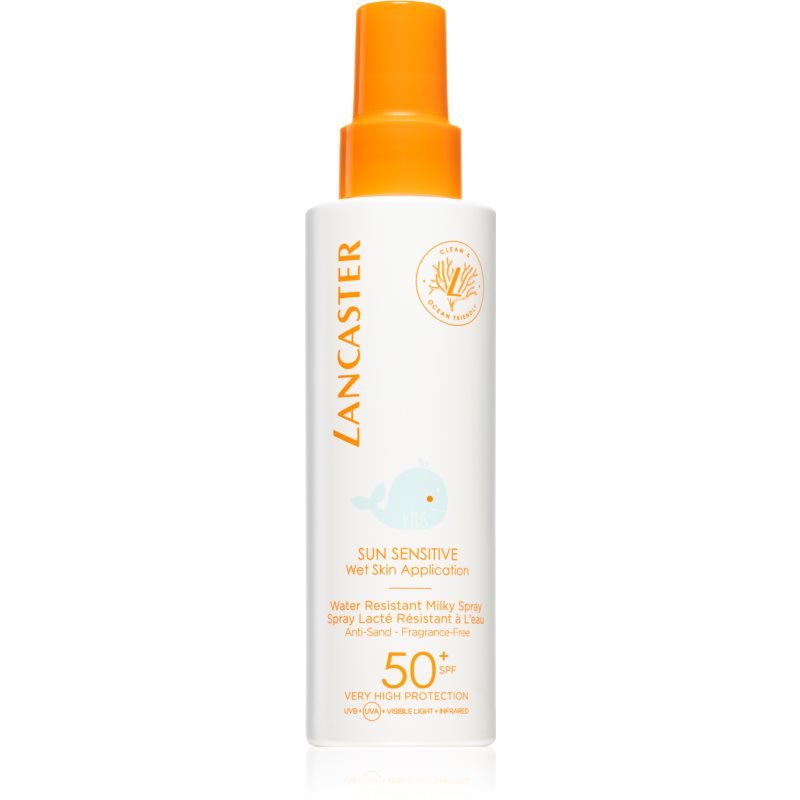 Lancaster Sun Sensitive Kids Milky Spray spray do opalania dla dzieci SPF 50+ 150 ml | Sklep ...