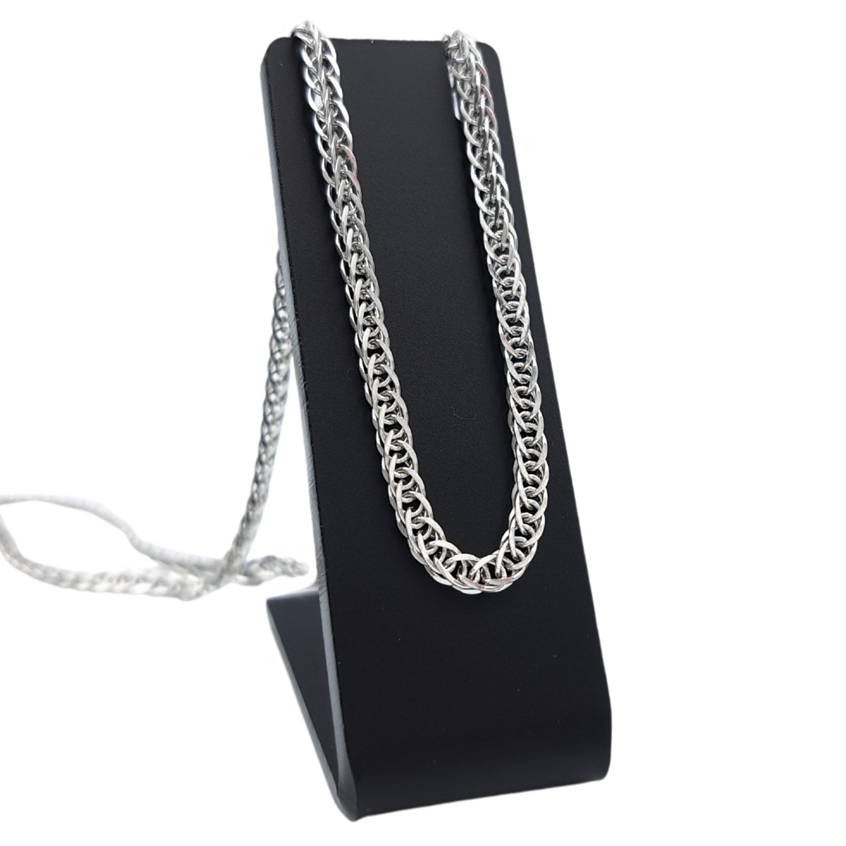 Łańcuszek Srebrny Lisi Ogon 50cm / 2.2mm - Stal chirurgiczna - Inna ...