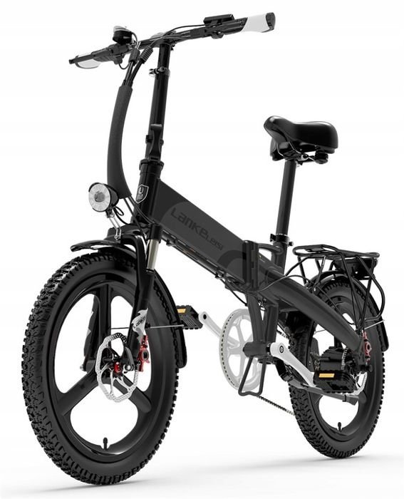 LANKELEISI G660 składany rower elektryczny 500W 110KM 12.8AH 35Km/h MTB ...